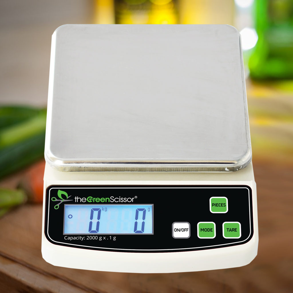 The Green Scissor Digital Tabletop Scale : The Green Scissor
